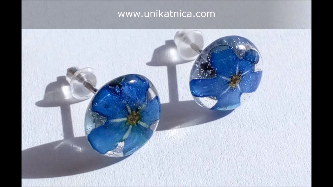 Fresh Spring Collection of Resin Flower Jewelry - YouTube