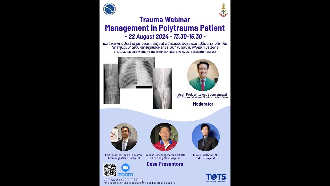 Trauma Webinar Ep. 2 Polytrauma management - YouTube