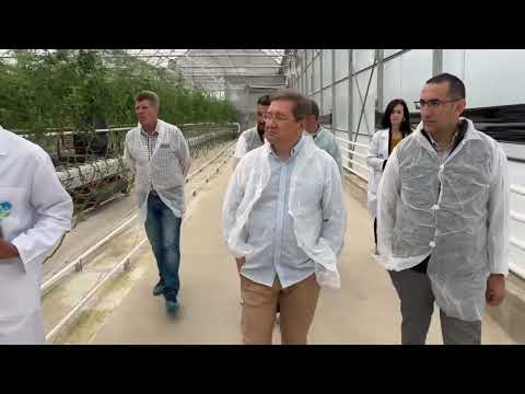 Büyükelçi Seracılık Mükemmeliyet Merkezine Hayran Kaldı