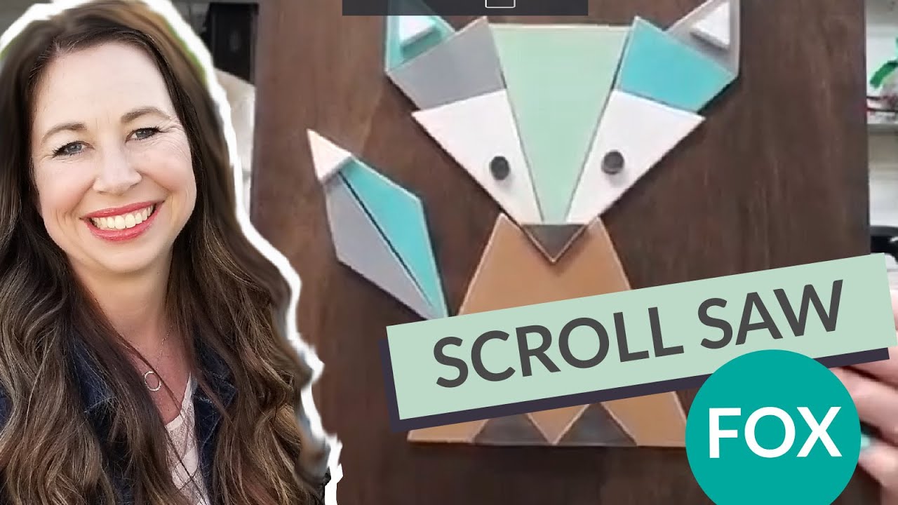 Scroll saw fox pattern - YouTube