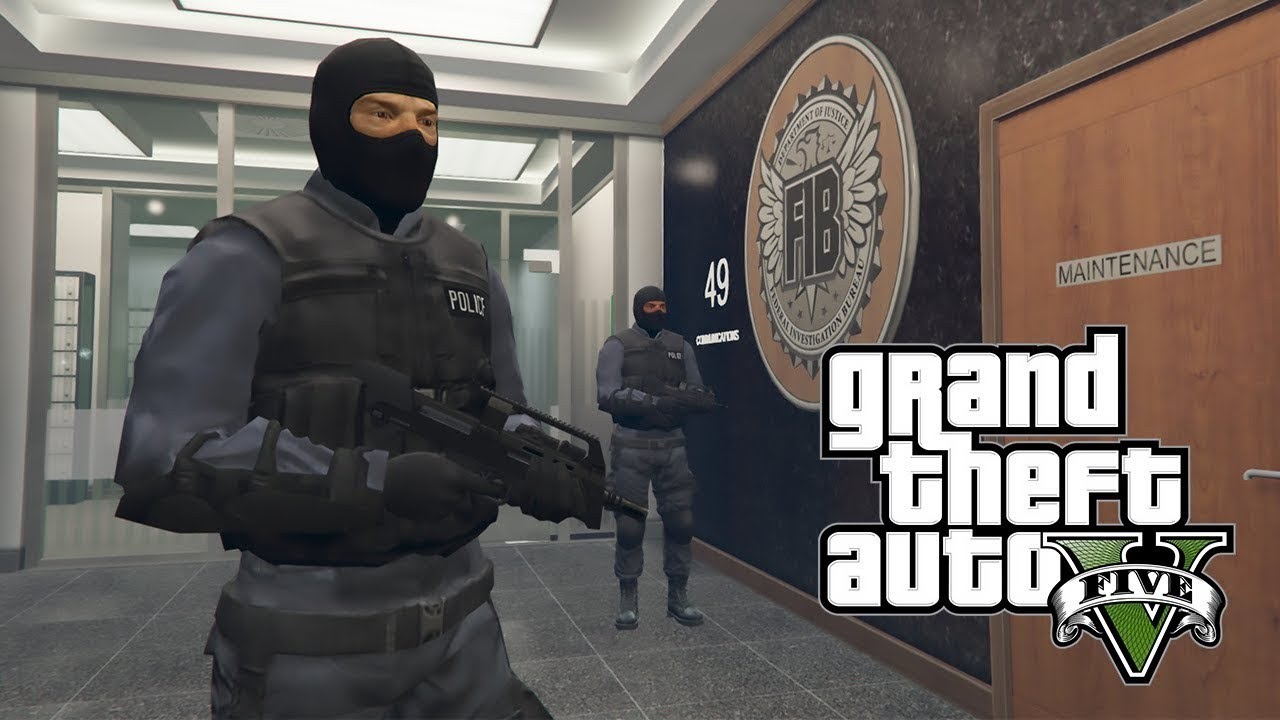 Gta 5 - invasão à FBI !!! (Completar modo historia) - YouTube