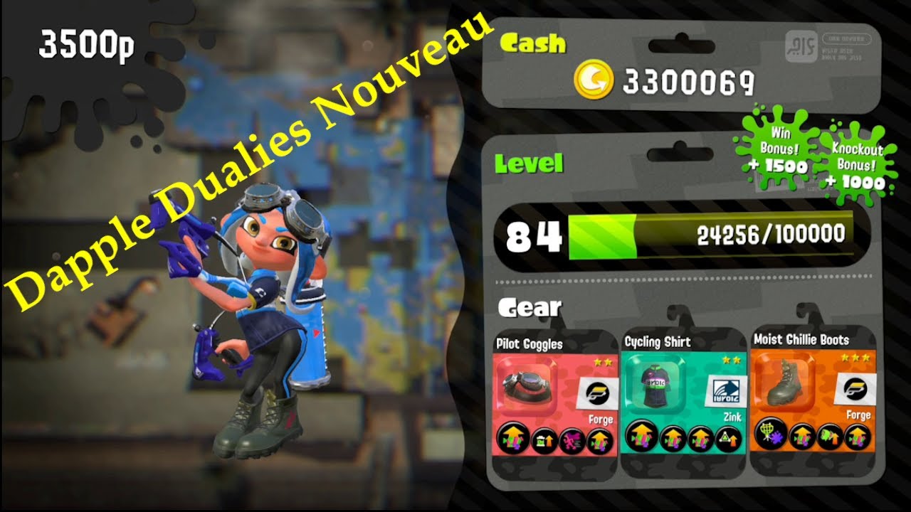 Splatoon 2 Weapon Fun Dapple Dualies Nouveau - YouTube