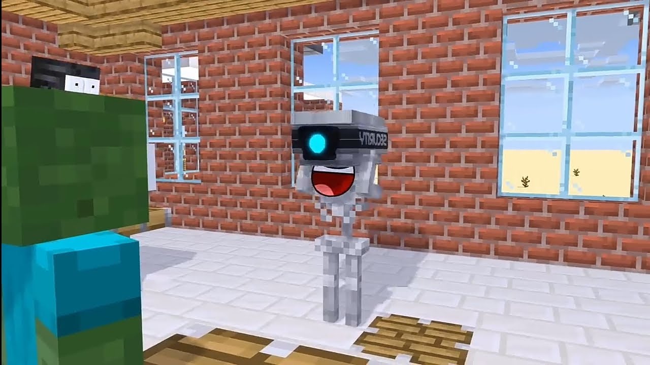 monster school horror toilet escape Minecraft animation - YouTube