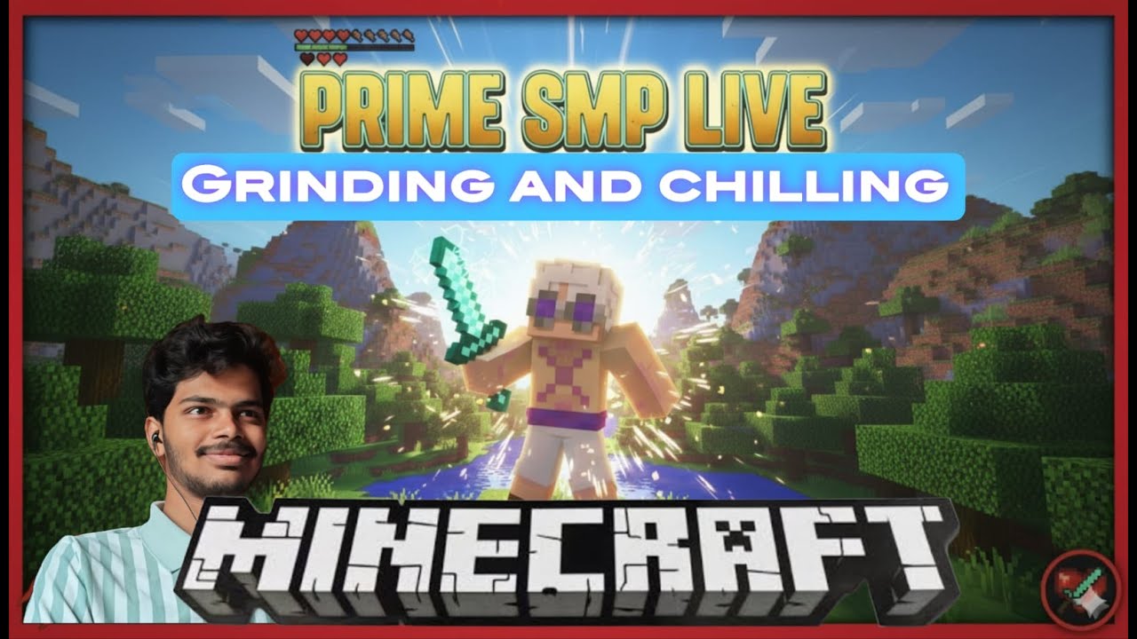 Minecraft live Prime mc (Grinding and Bing Chilling) - YouTube
