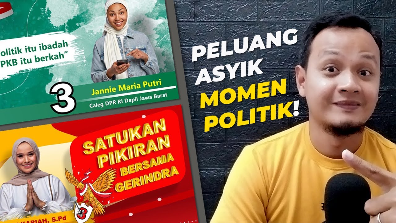 Template PowerPoint & Elementor Desain Kampanye Caleg Pemilu Pilpres ...