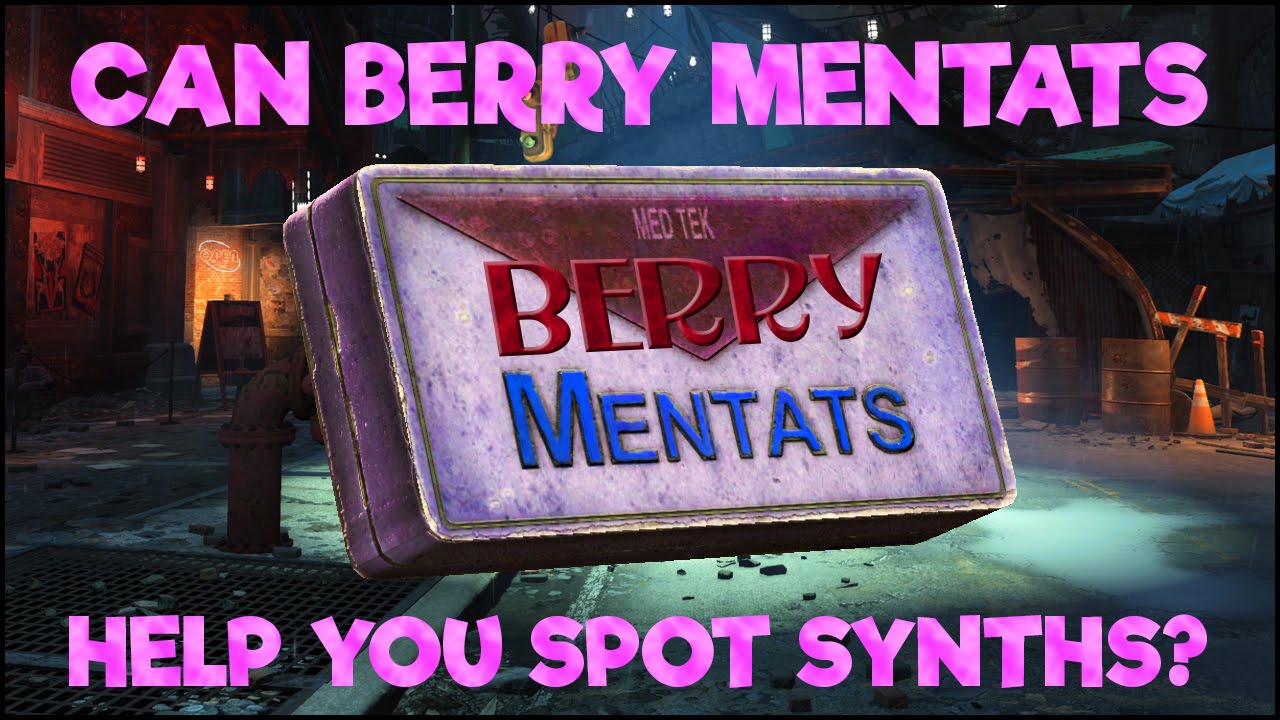 FALLOUT 4: Can You Spot Synths with Berry Mentats? - YouTube