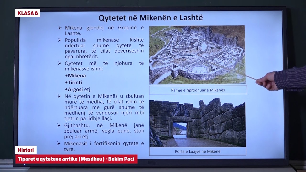 e Mesimi Klasa 6 - 6014 Histori - Tiparet e qyteteve antike - Mesdheu ...