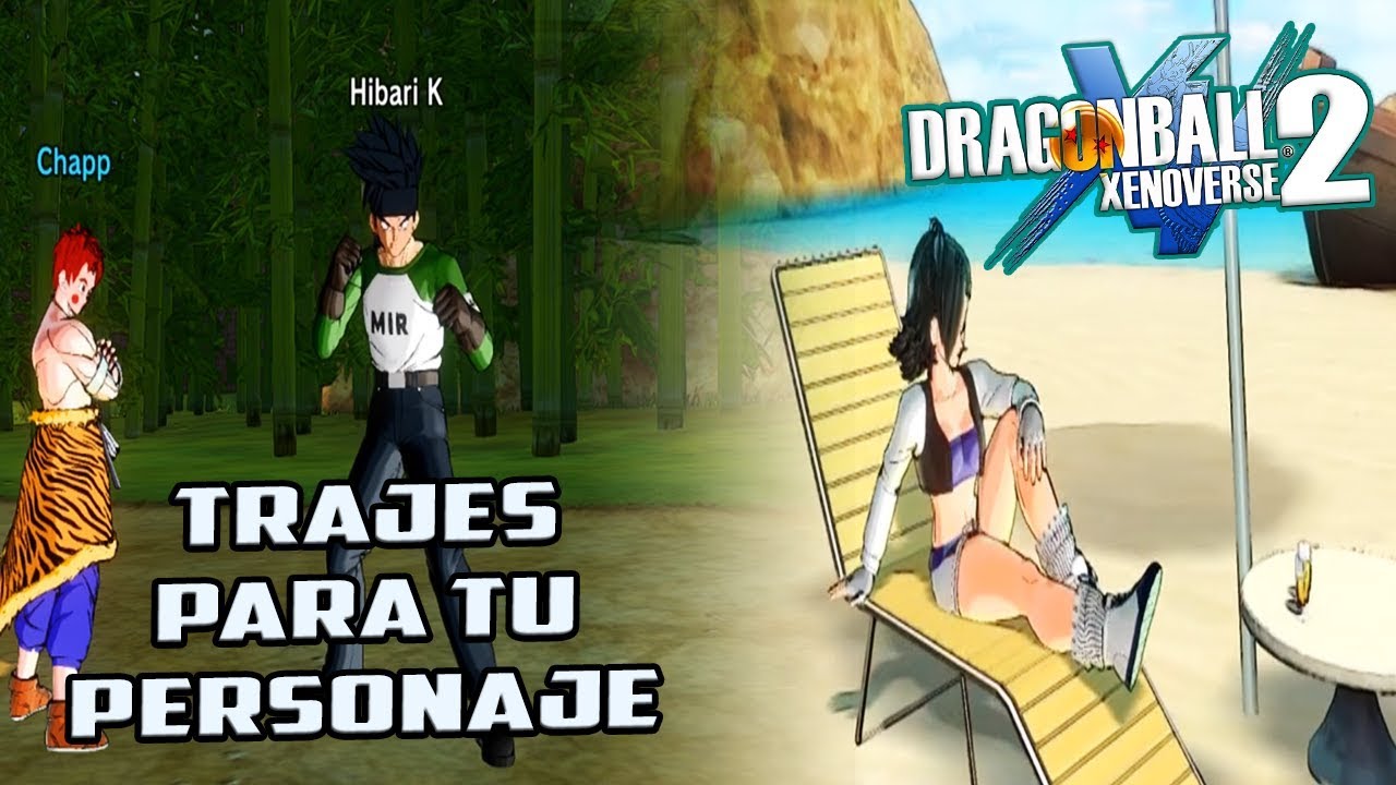 DRAGON BALL XENOVERSE 2: TRAJE DE GUARDABOSQUES Y DEPORTIVO PARA TU ...