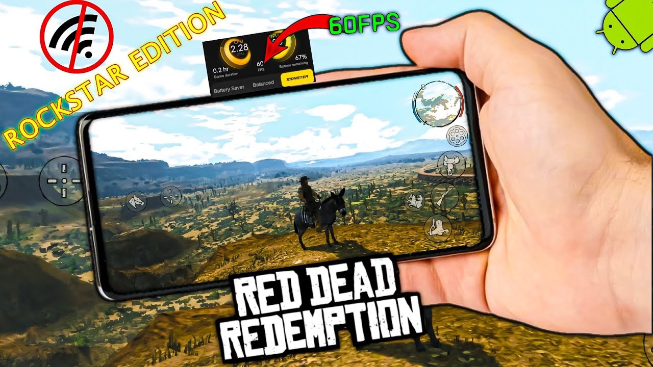 RED DEAD REDEMPTION MOBILE (Rockstar Edition) Gameplay on Android ...