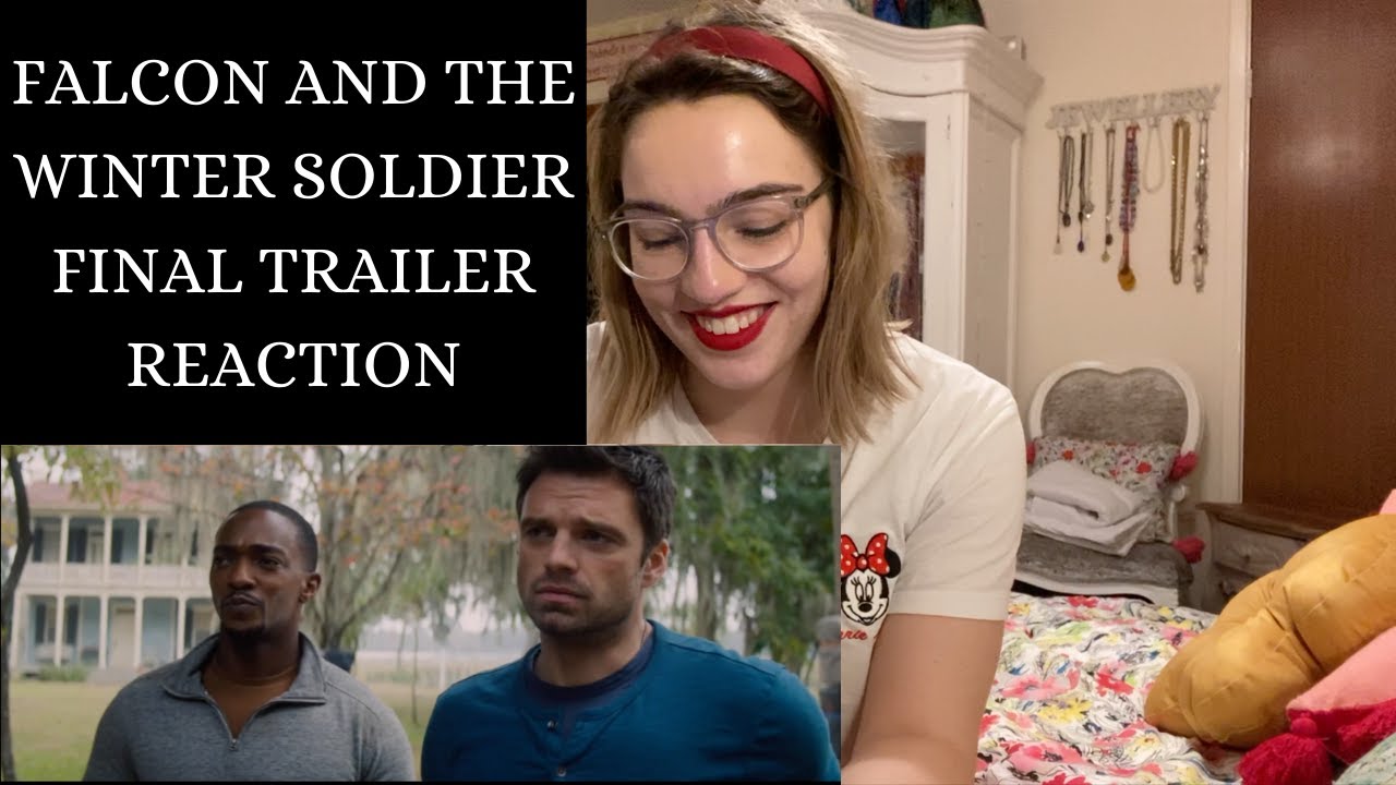 FALCON AND THE WINTER SOLDIER FINAL TRAILER REACTION // MARVEL 2021 ...