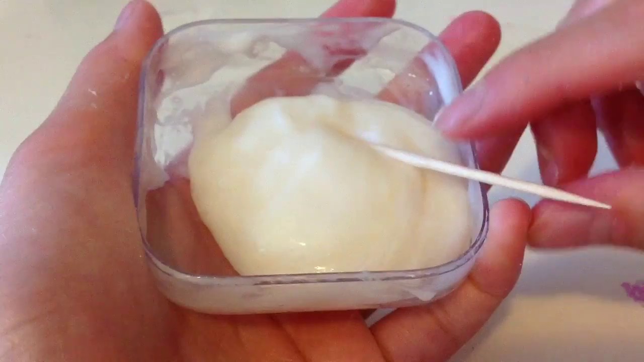 DIY Shampoo And Salt Slime - YouTube