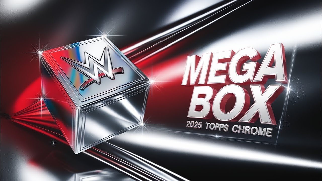 WWE 2025 Topps Mega Box Unboxing – 10 Exclusive X-Fractors Inside ...