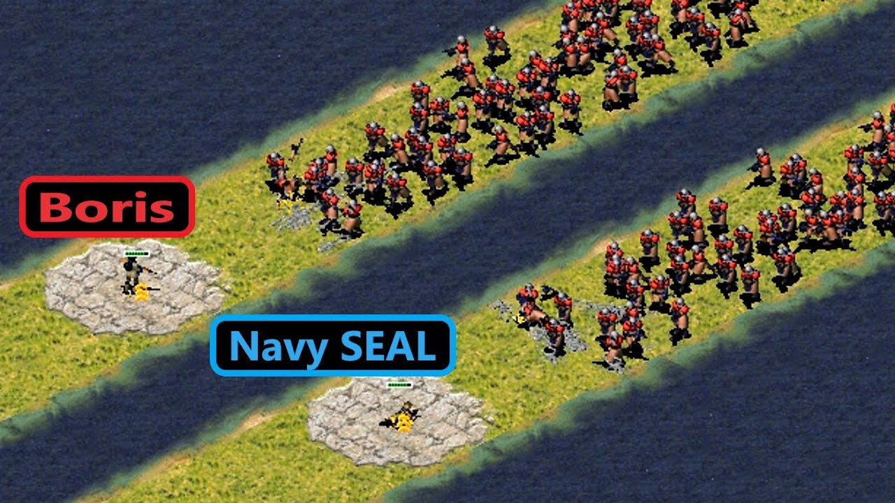 Boris vs Navy SEAL - Red Alert 2 - YouTube