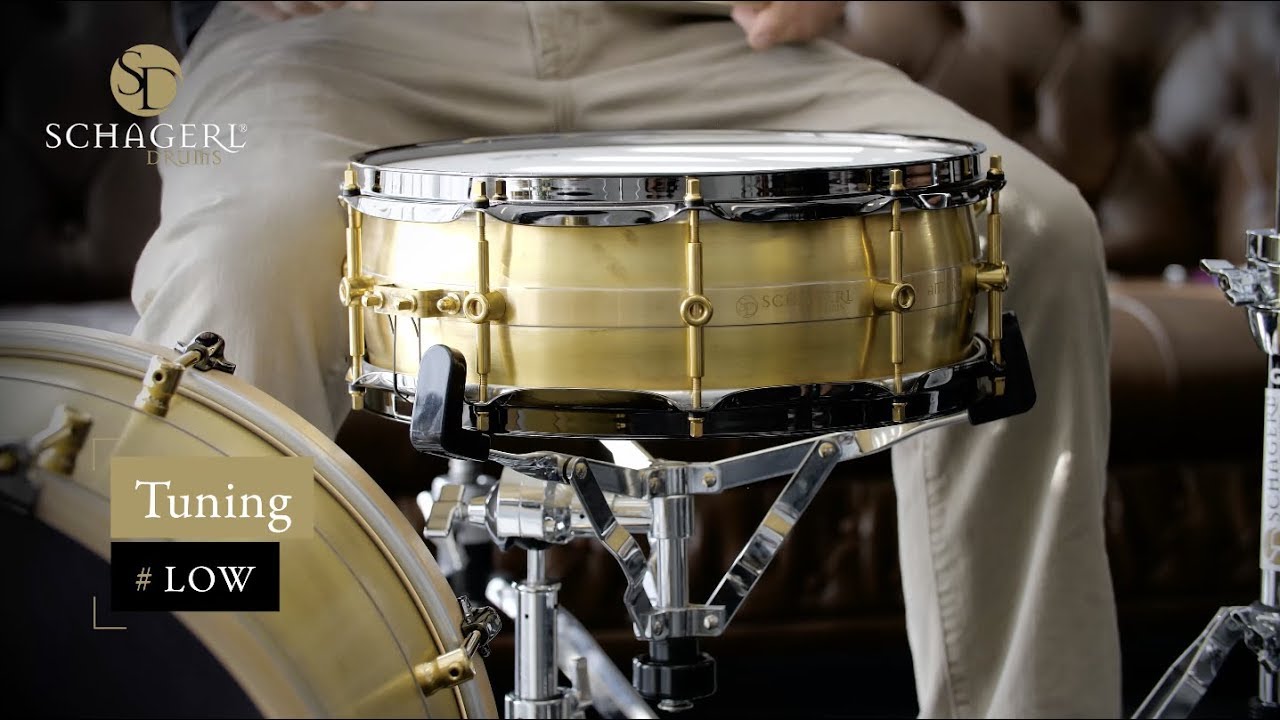 Schagerl Drums - Snare Drum "Antares" 14 x 5 - Low Tuning - YouTube
