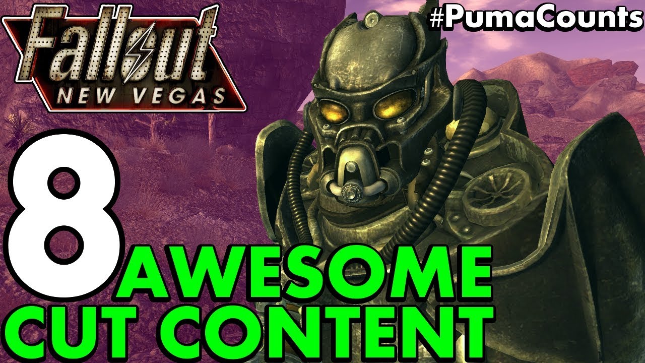 Top 8 Coolest Cut Guns Weapons and Armor in Fallout: New Vegas (Cut ...