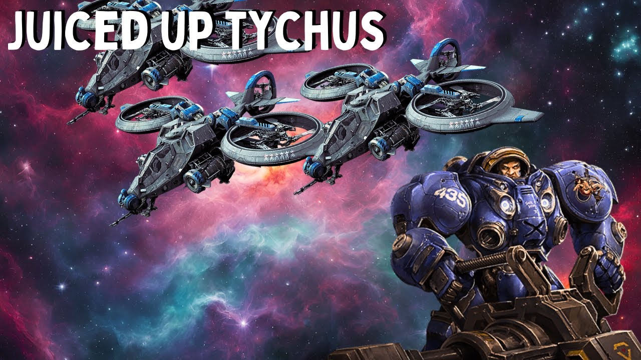 TYCHUS CALLS IN THE AIR CAV - Weekly Brawl [Starcraft 2 Direct Strike ...