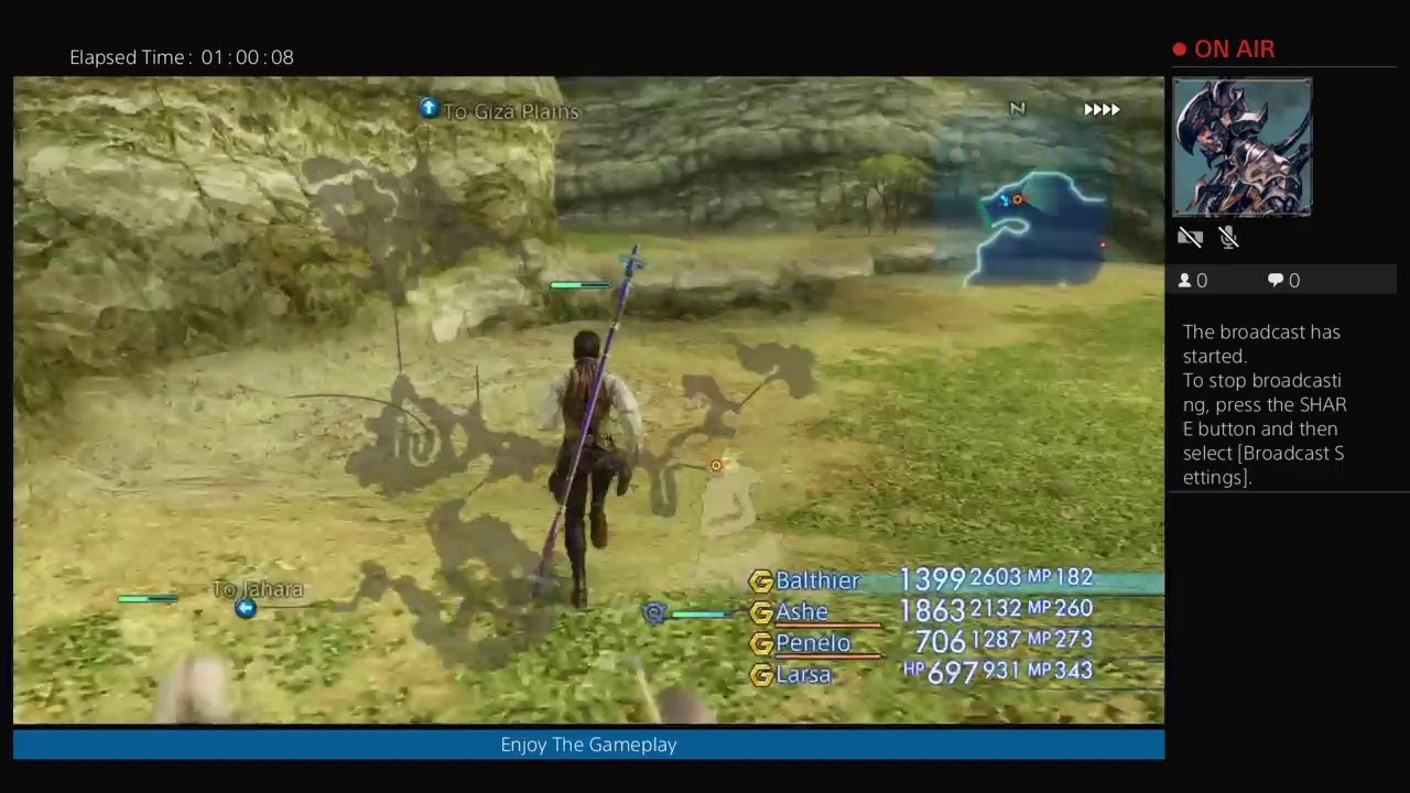 Final Fantasy XII #10 / The Ozmone plains and Jahara, Land of the Garif ...