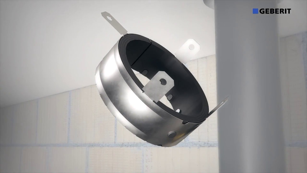 Geberit Fireprotection sleeve Rohrschott90 Plus - Installation - YouTube