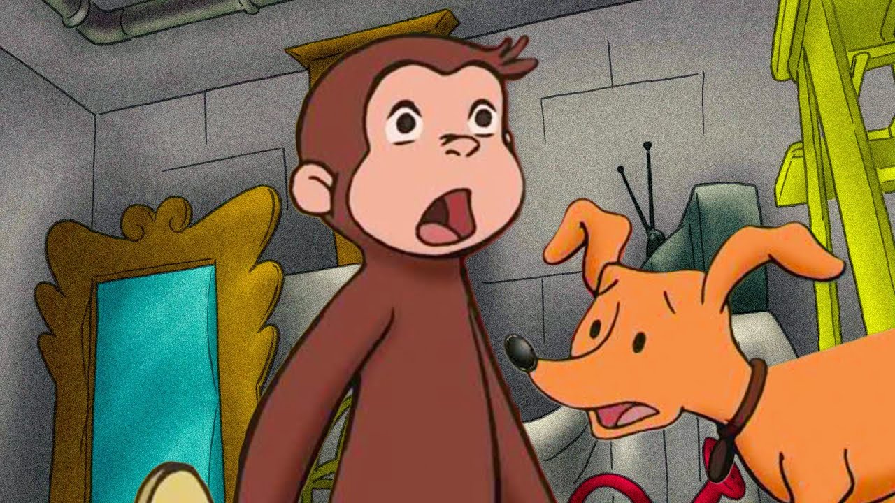 Que Som Assustador é Esse? 🐵 George, o Curioso 🐵 Desenhos Animados ...