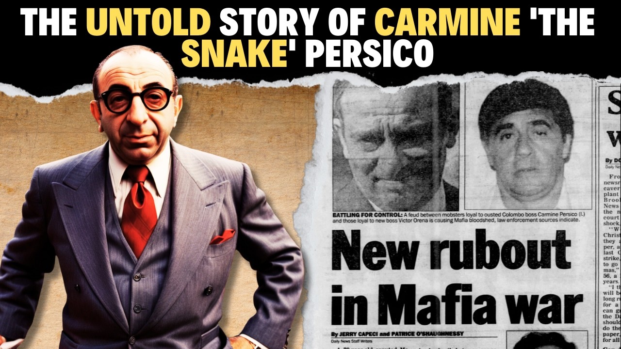 The Untold Story of Carmine 'The Snake' Persico : Mafia Boss Who ...
