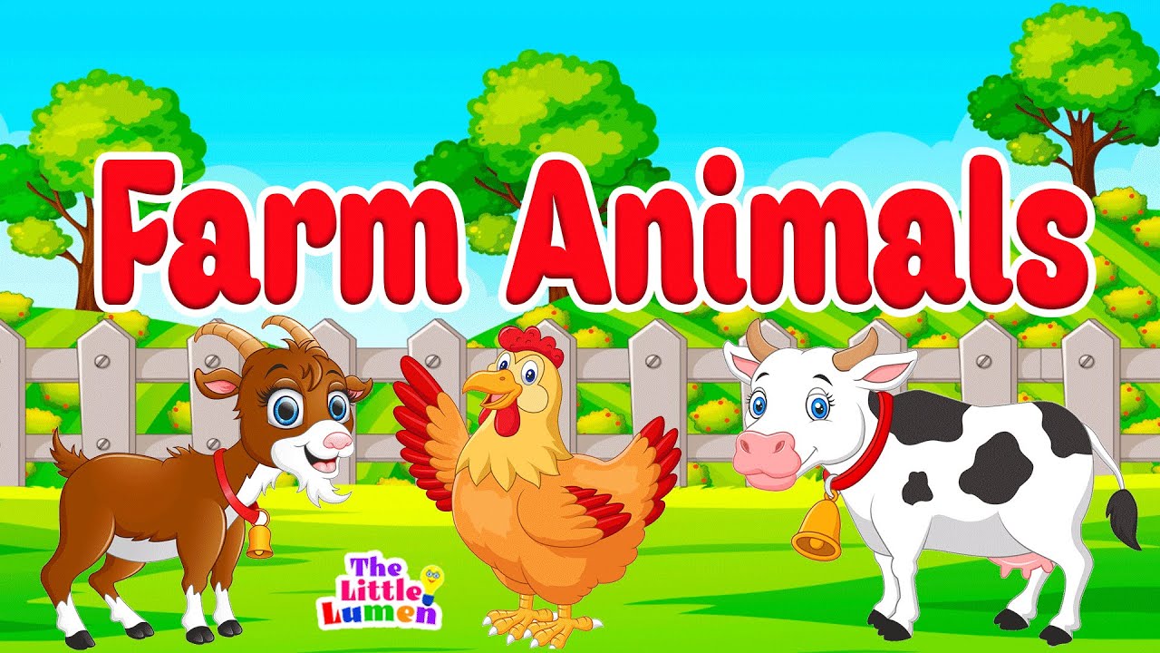 A To Z Farm Animals For Kindergarten | A To Z Learning Video | A to Z ...