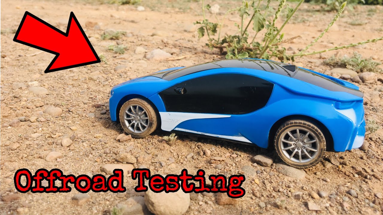 Offroad and Remote controlling test of 3D famous car - YouTube