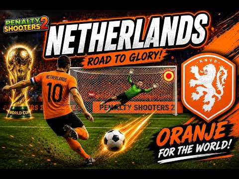 Winning the World Cup with Netherland is HARD! 😱| Penalty Shooters EP2