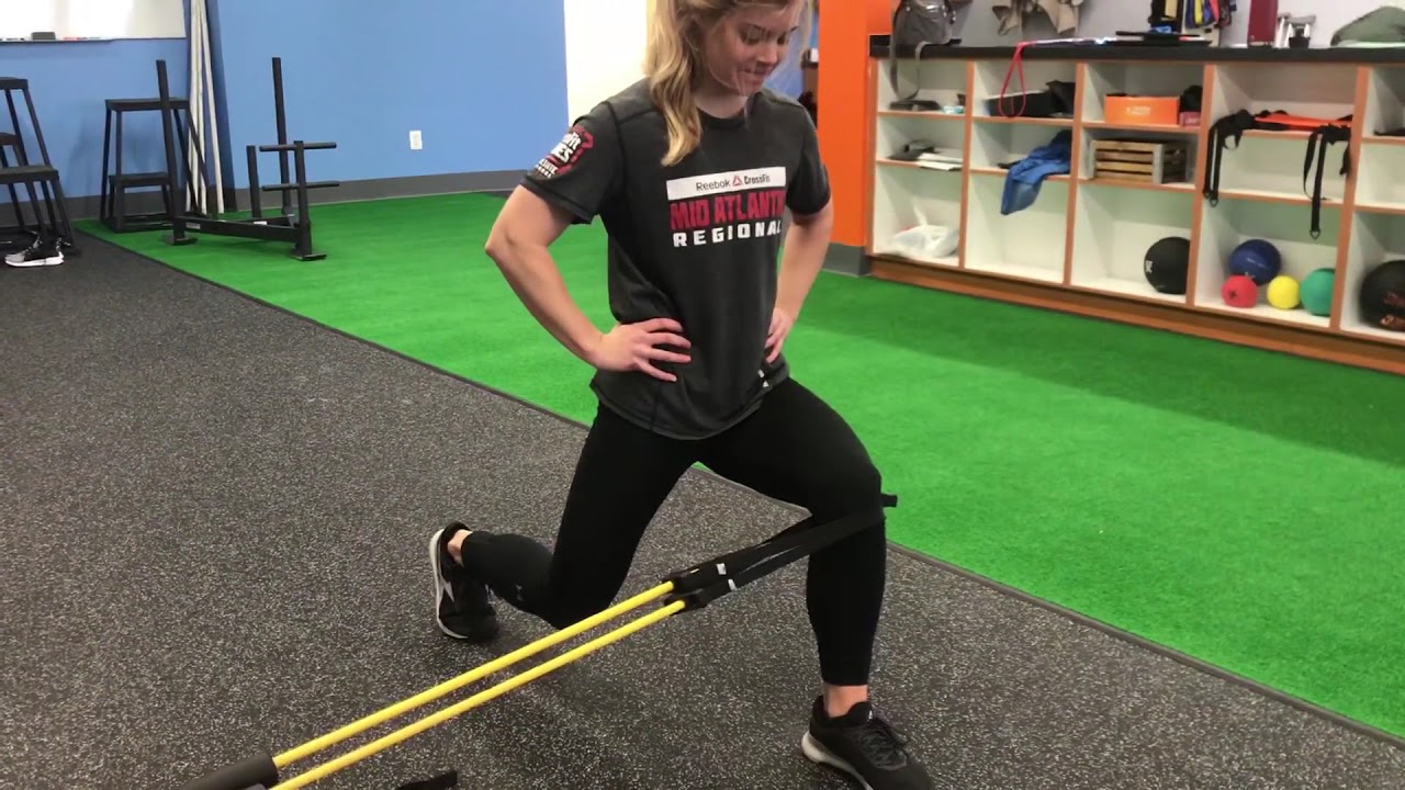 Cook Band RNT ISO lunges hold - YouTube