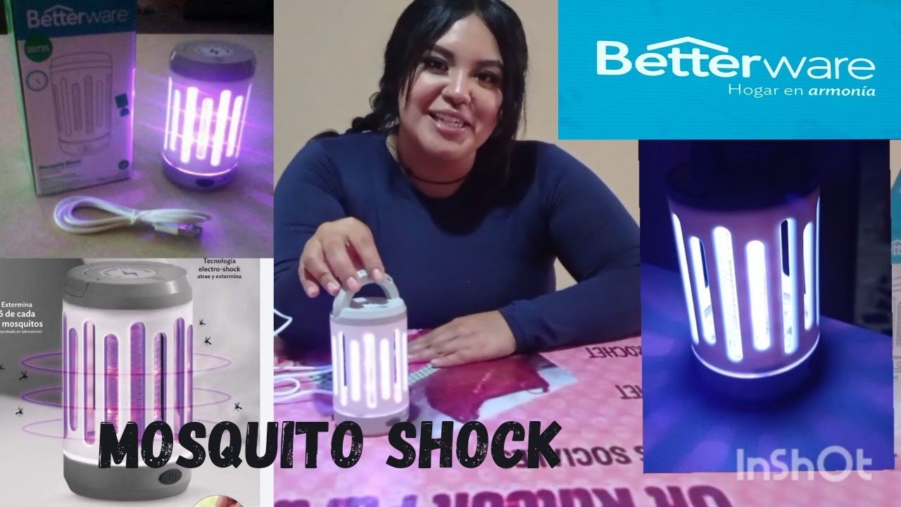 mosquito shock de betterware - YouTube