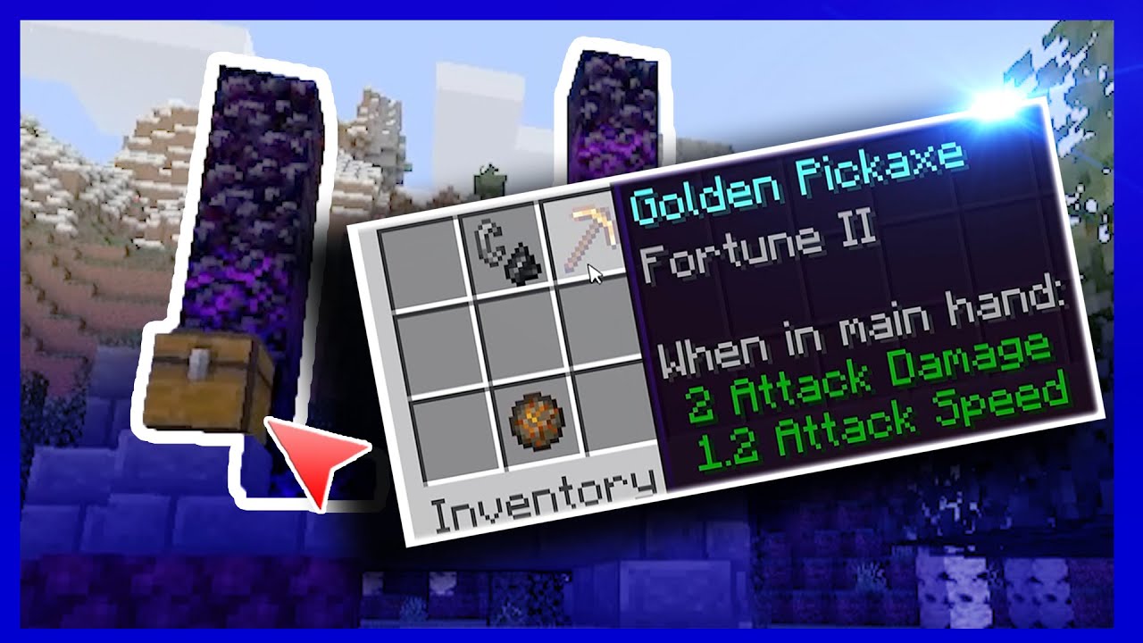 Minecraft; Finding a broken Nether portal?!?! 1.16 Lets Play - YouTube
