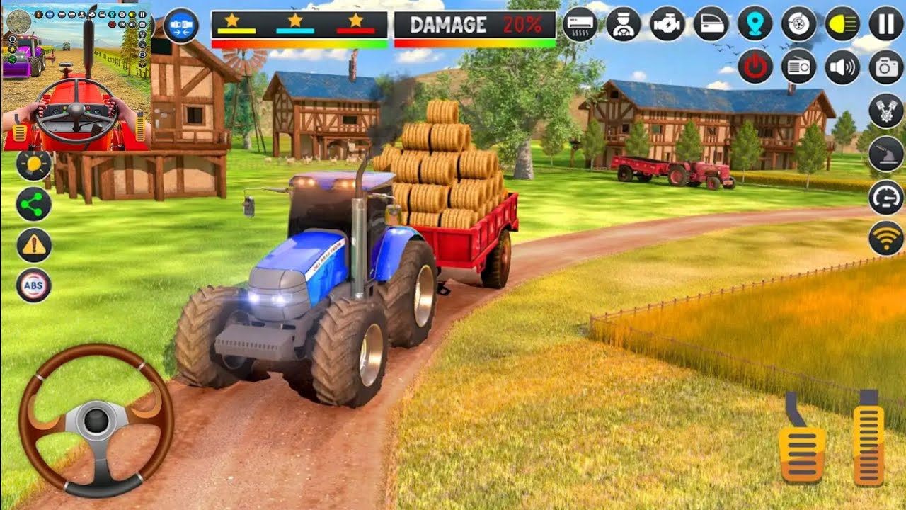 Farming Simulator Game - Best Tractor Simulator - Cargo Tractor ...