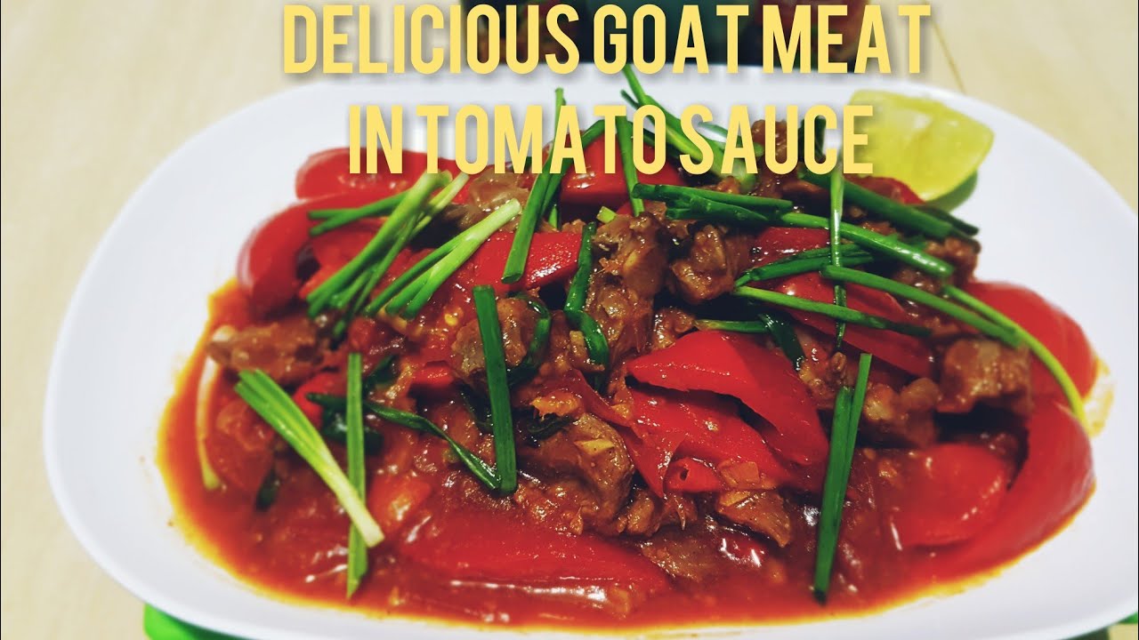 How to cook delicious goat meat || goat meat recipe with tomatoes and ...