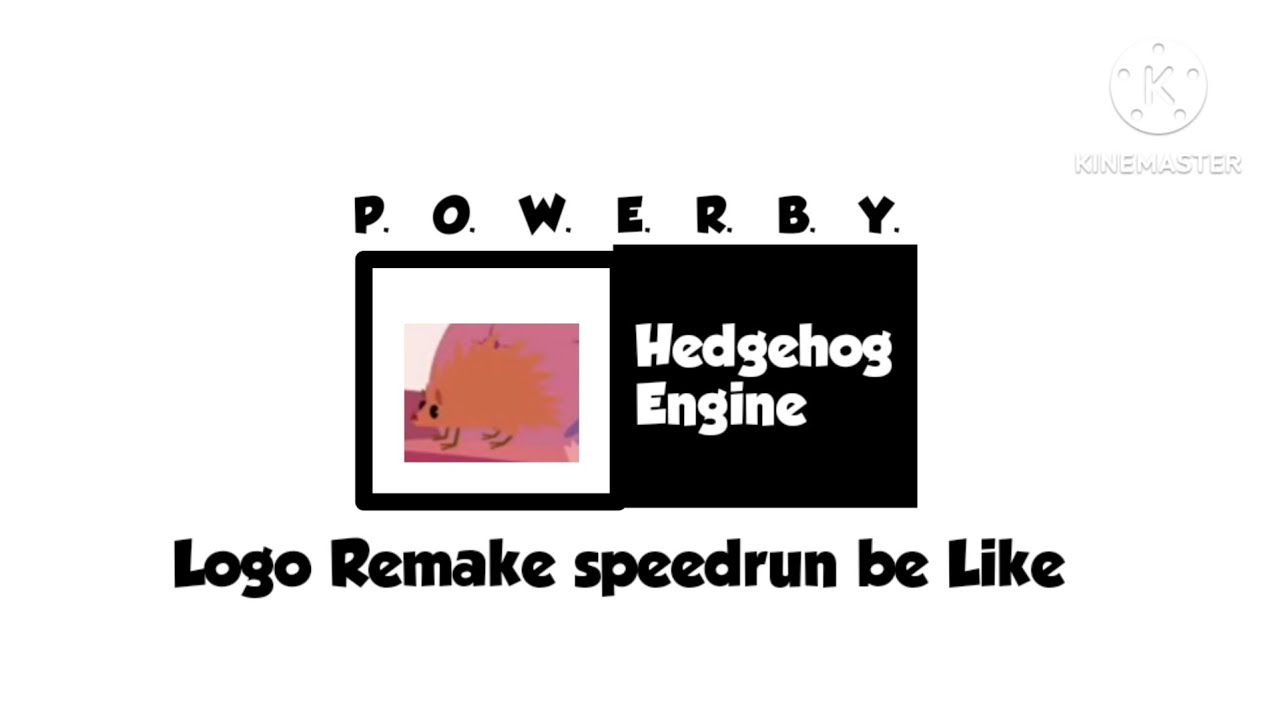 Hedgehog engine logo Remake speedrun be Like - YouTube