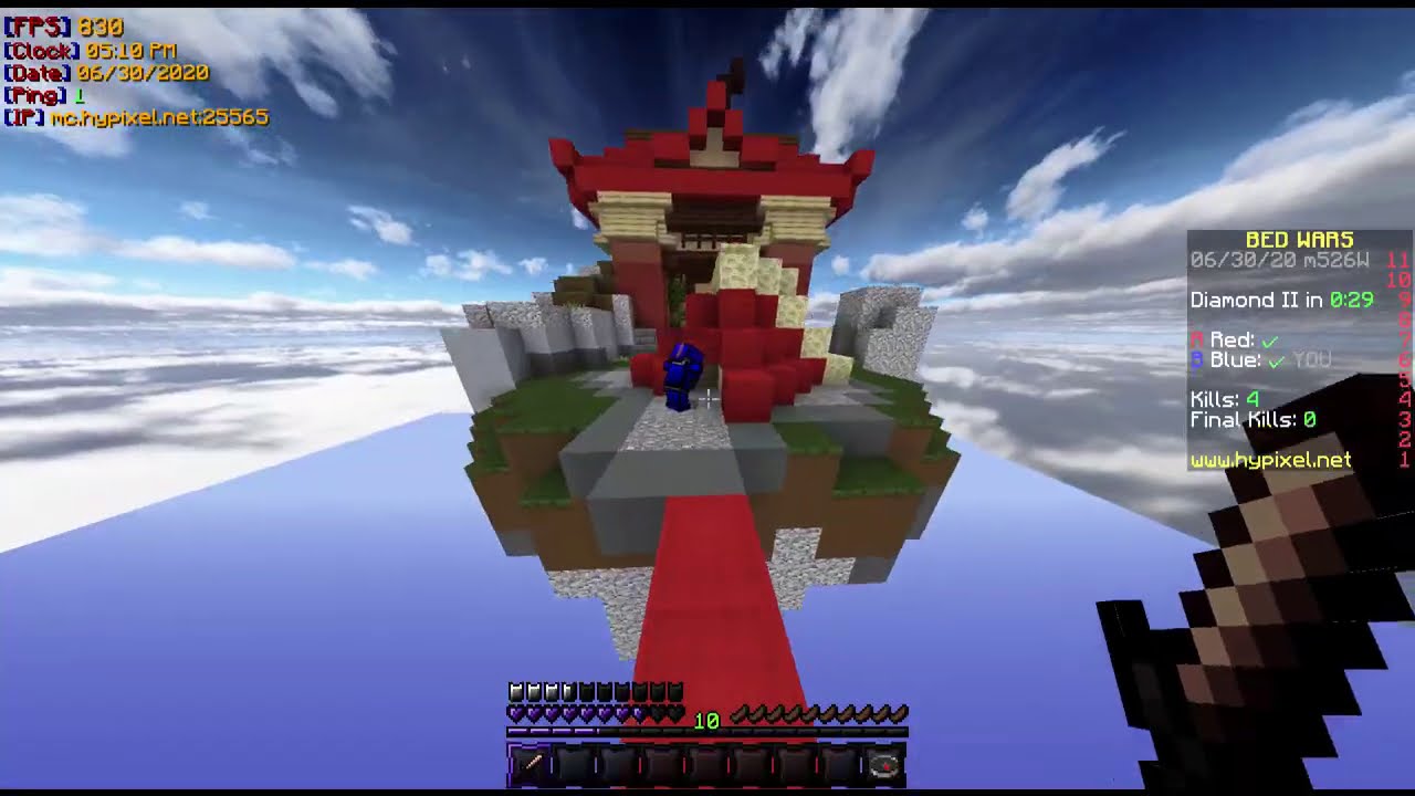 Minecraft Bedwars Kill Compilation - YouTube