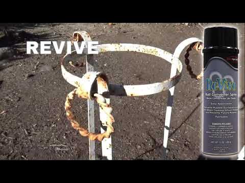 Treat Rust without Scraping, Sanding with QuestSpecialty ReVive Rust ...
