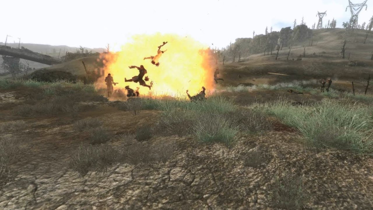 Fallout 3 NPC Fight: Regulators vs. Talon Company Mercs - YouTube