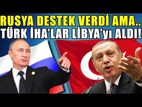 RUSYA HAF-TERE DESTEK VERDİ AMA TÜRK İHA'LAR AFFETMEDİ! (SON HABERLER)