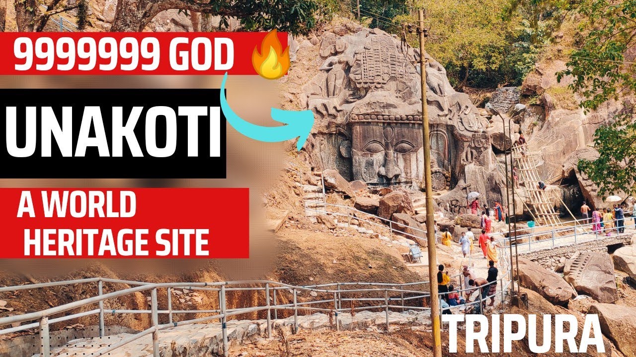Unakoti ত্রিপুরার একমাত্র UNESCO heritage site|| Unakoti After UNESCO ...
