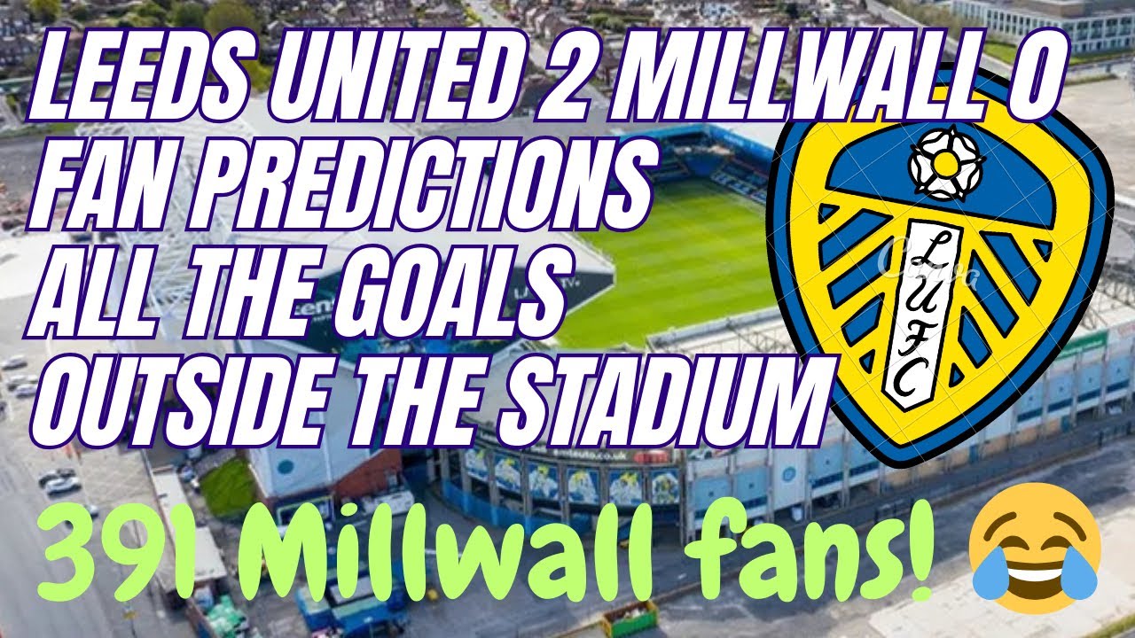 Leeds United 2 Millwall 0 - More Police than fans!! - I found a ...