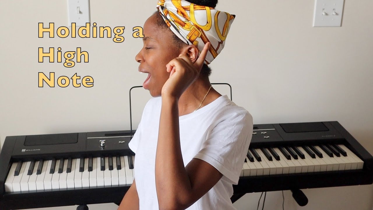 How to Sing (Holding a High Note) - Part 8 - YouTube