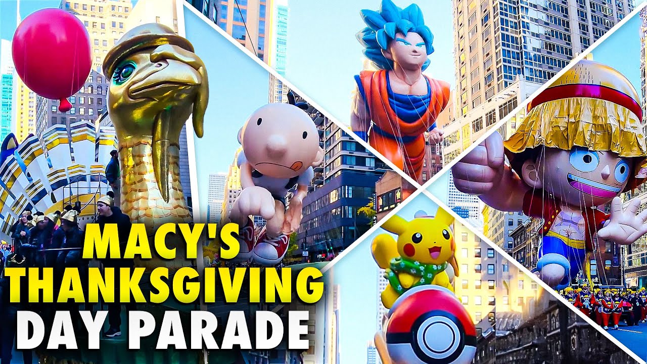 All Balloons And Floats From The 97th Macy's Thanksgiving Day Parade ...