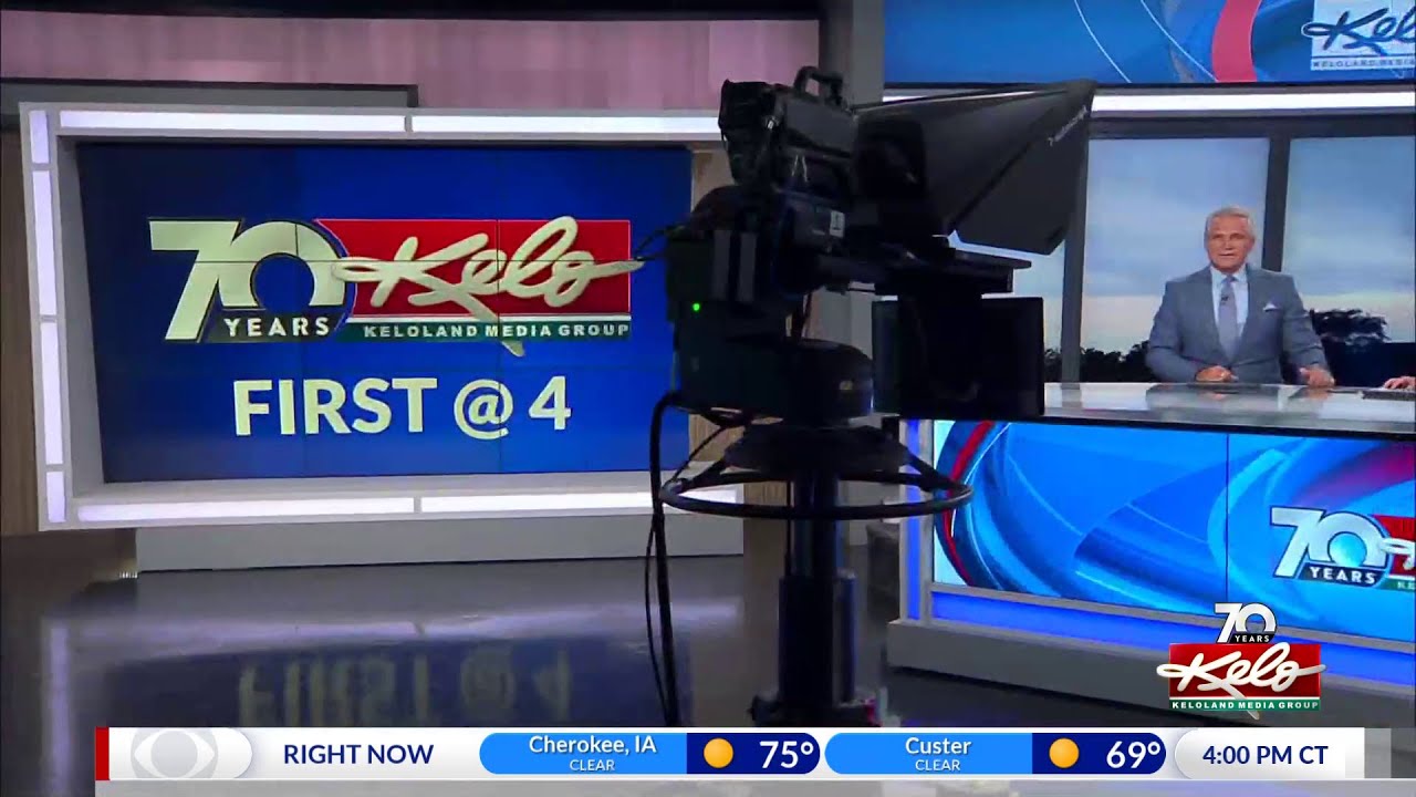 KELO | KELOLAND News First @ 4pm - Headlines, Open and Closing ...