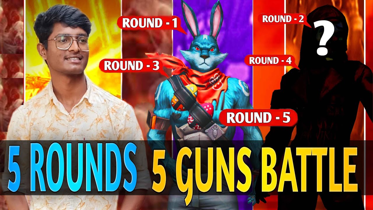 5 ROUNDS 5 DIFFERENT GUNS SFG GAMER LIVE FACECAM STREAMER #facecam # ...