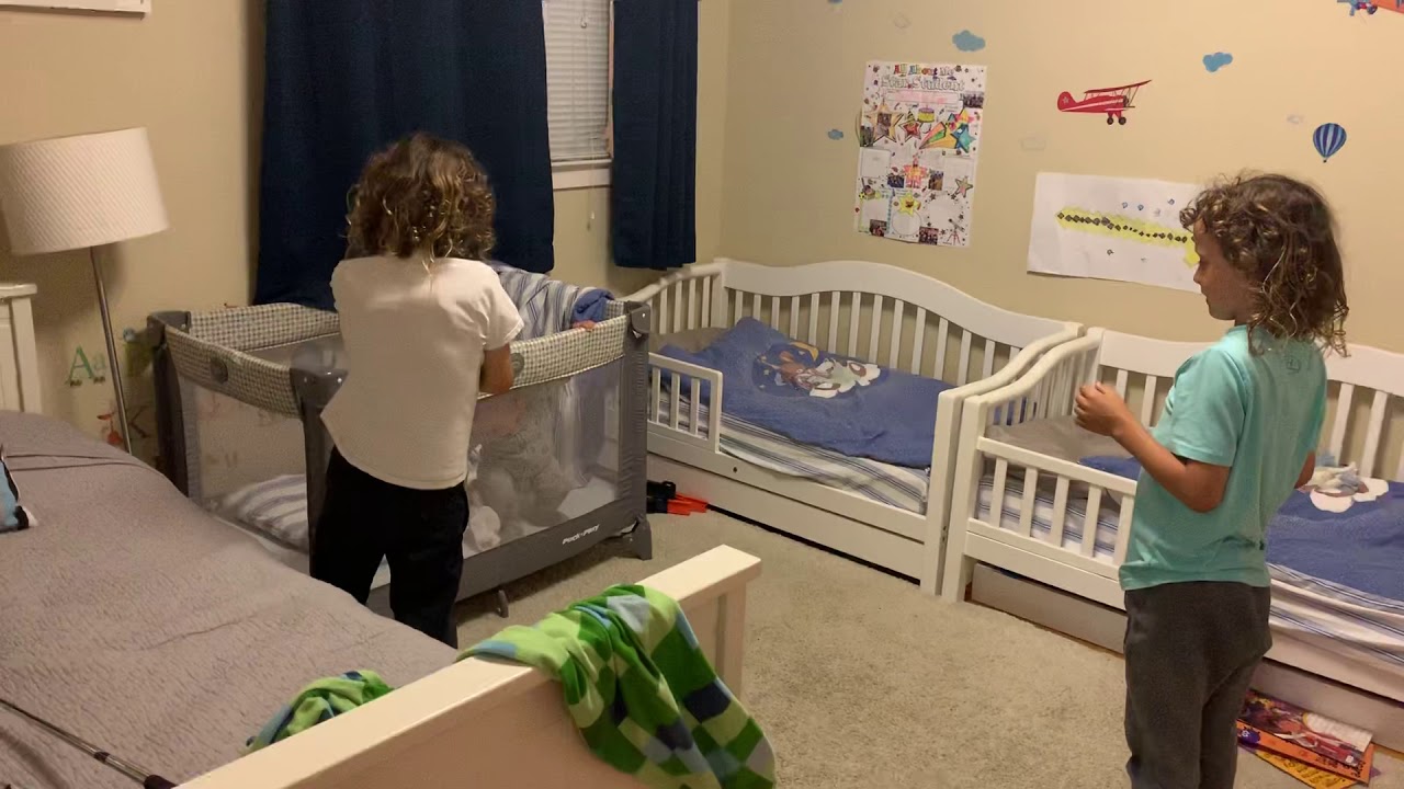 Boys & Nika playing before bedtime - YouTube