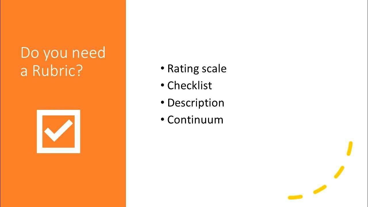 Building rubrics default - YouTube