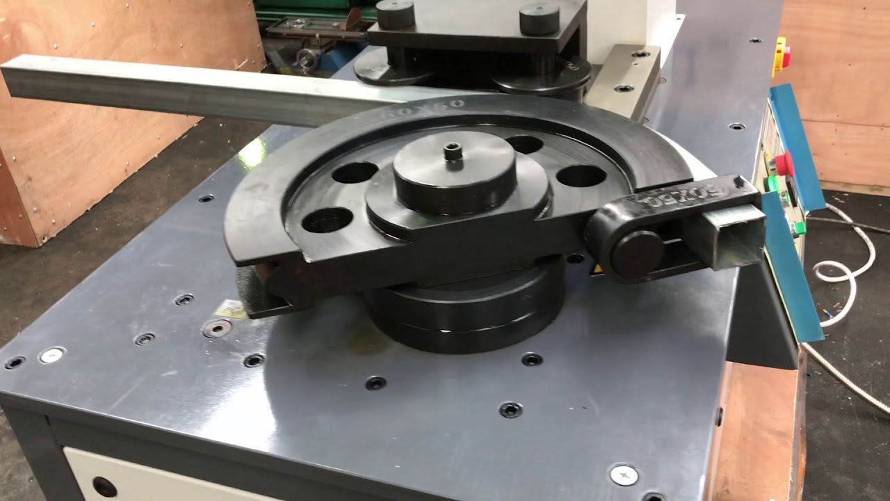 STEELMASTER SM-UNI70C - 70mm Hydraulic Clamp Tube & Pipe Bender - YouTube