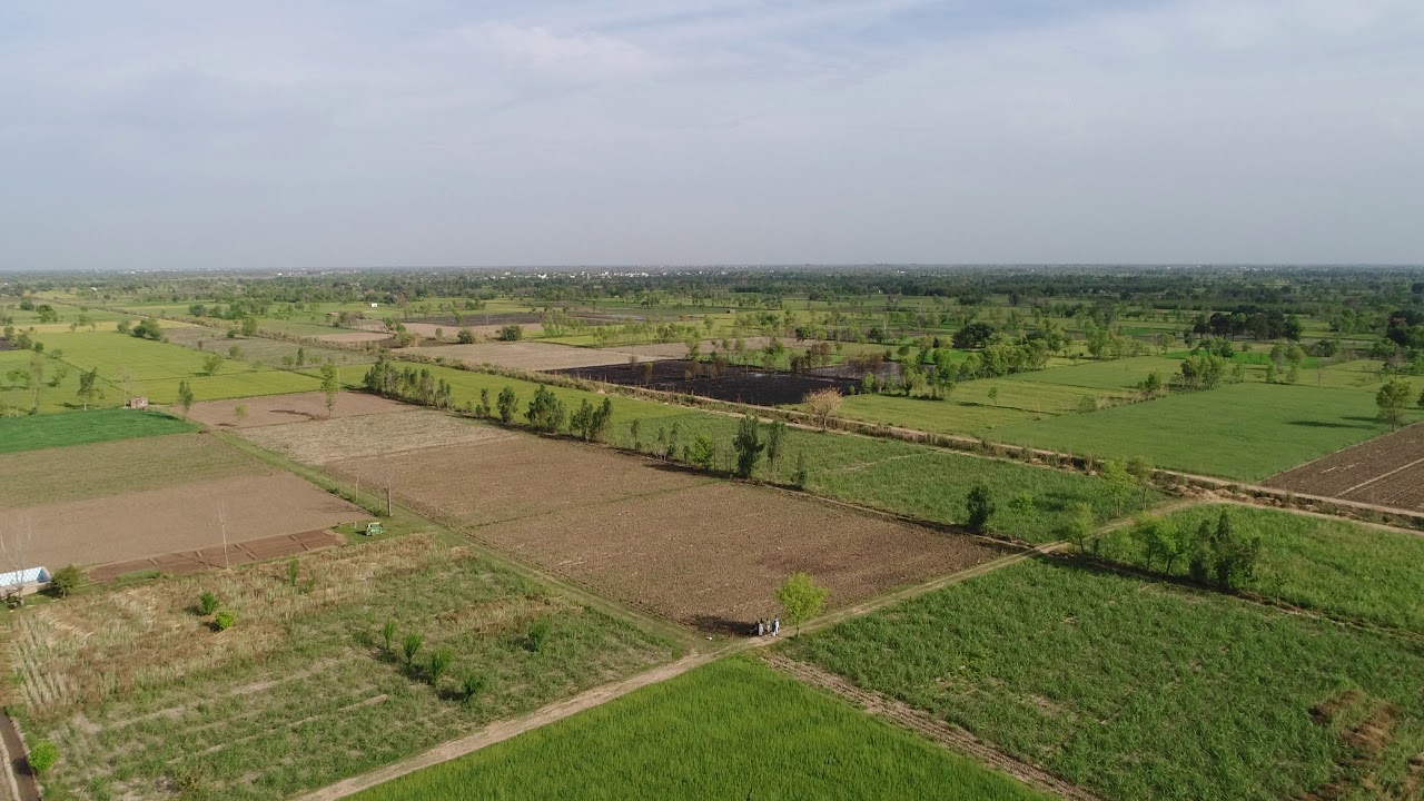 Pakistan-natural fields-1080p HD Drone Aerial View Chak 21 - YouTube