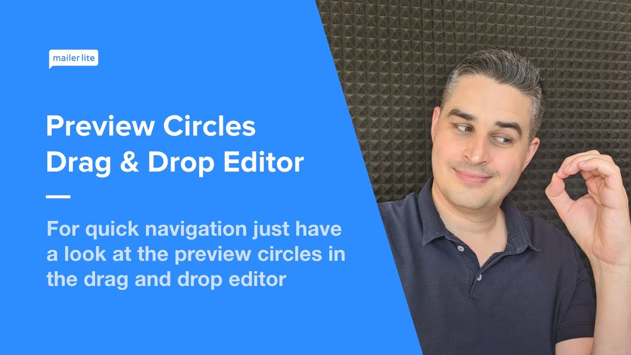Preview Circles - Drag and Drop Editor - YouTube