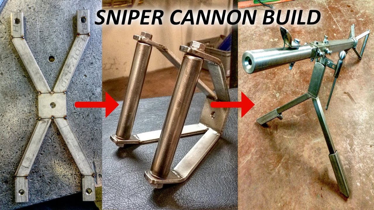 Sniper Cannon Build (Double Machine Gun Handle) - YouTube