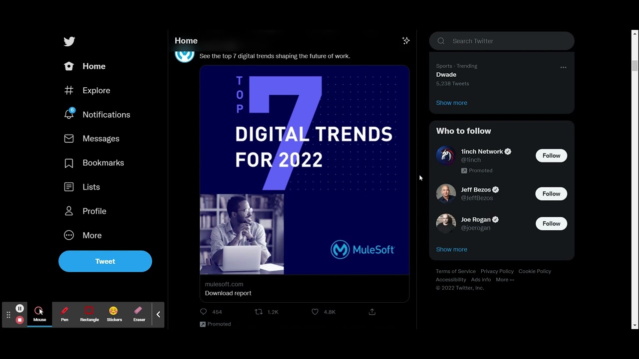 Scrolling Through Twitter NB22 - YouTube
